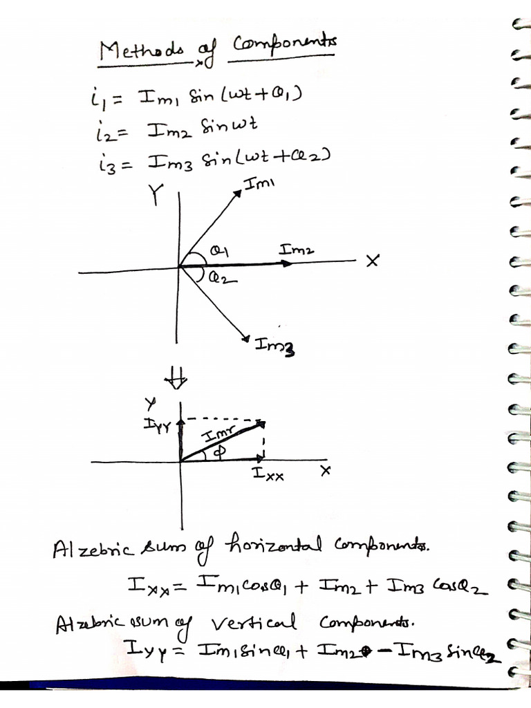 Addition and Subtraction of Alternating Quantities | PDF