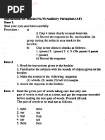 Koh's Block Design Test Manual | PDF