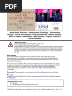 Hosa Scavenger Hunt Key | PDF | Cognition