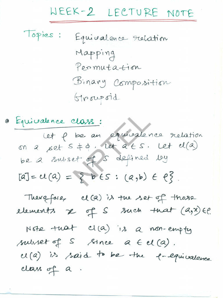 Week2 Lecnote Watermark | PDF