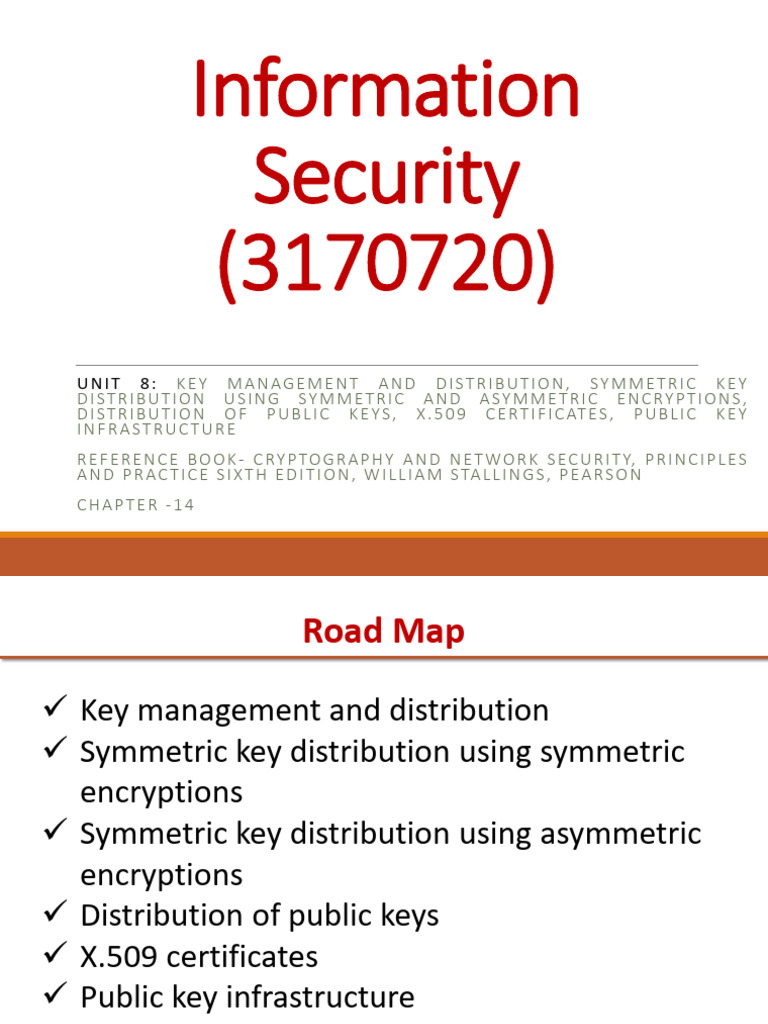 Unit 8 | PDF | Public Key Certificate | Public Key Cryptography
