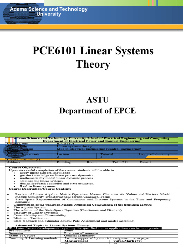 Lecture01a (Linear Algebra) | PDF | Basis (Linear Algebra) | Matrix ...