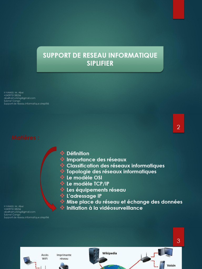 Importance des réseaux informatiques | PDF | Protocoles Internet ...