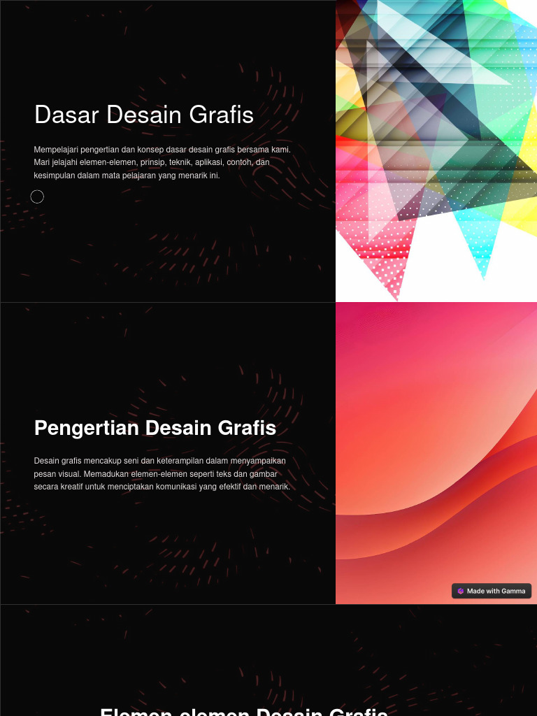 Dasar Desain Grafis dan Elemen Utamanya | PDF | Bisnis | Seni