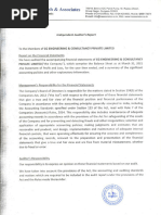 LLP Audit Report Format | PDF | Audit | Auditor's Report