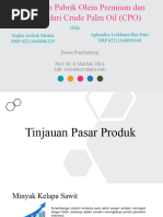 Pengolahan Produk Olein, Stearin, Dan Fatty Acid | PDF | Teknologi ...