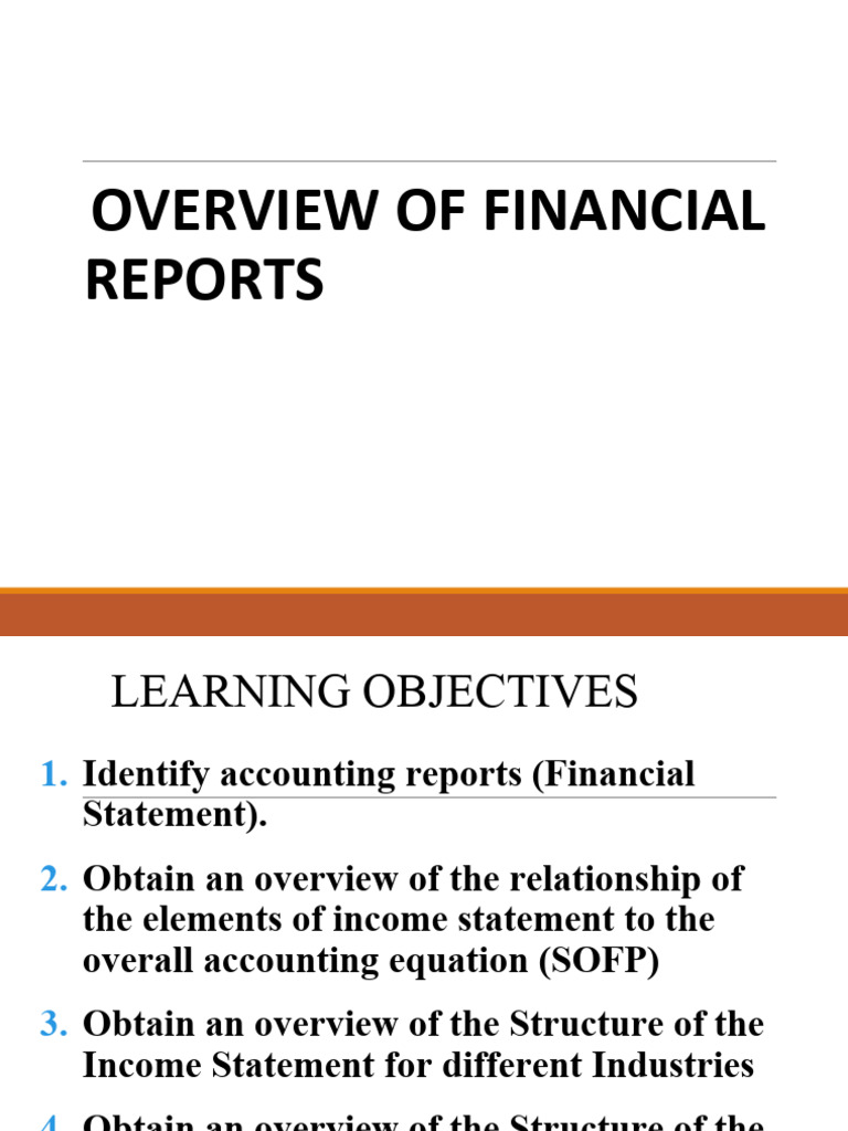 Financial Reports | PDF | Equity (Finance) | Retained Earnings