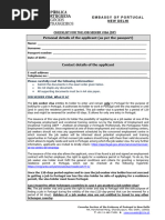 UK - VFS Checklist | PDF | Document | Government And Personhood