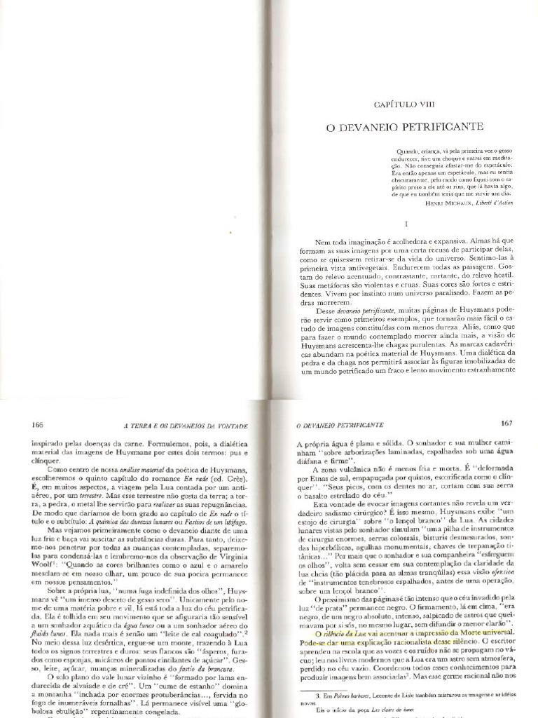 10..a Terra e Os Devaneios Da Vontade (Parte II) | PDF 10..a Terra e Os Devaneios Da Vontade (Parte II) | PDF