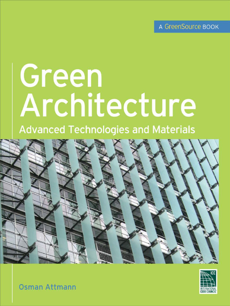 Green Architecture Advanced Technologies and Materials | PDF ...