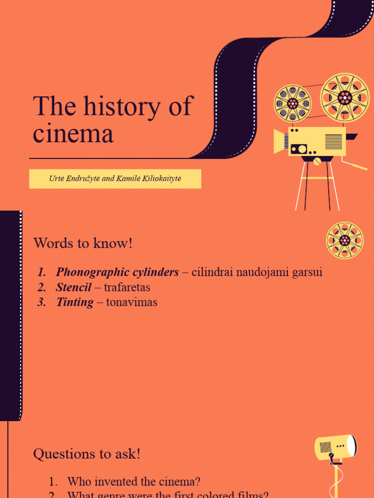 History of Cinema | PDF