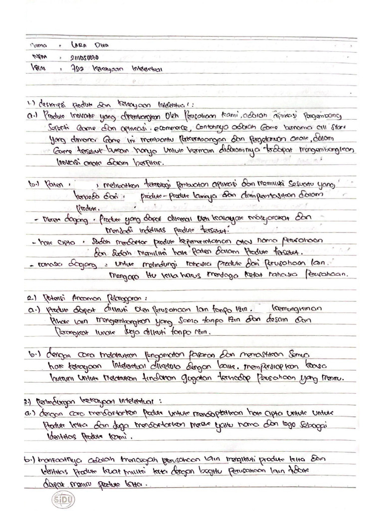 Lara Diva - 2111050030 - Quis 2 7si2 Ki | PDF