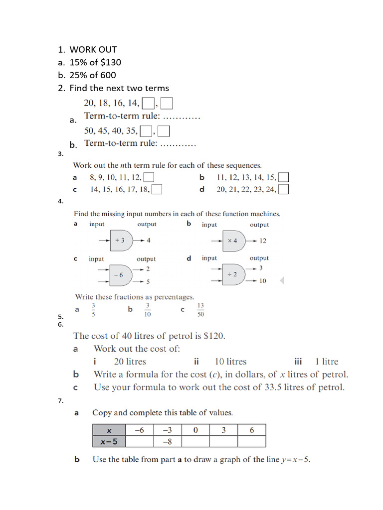 Test GR 6 | PDF | Science & Mathematics | Technology & Engineering