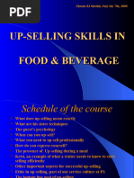 Up-Selling in Restaurant | PDF | Sales | Business