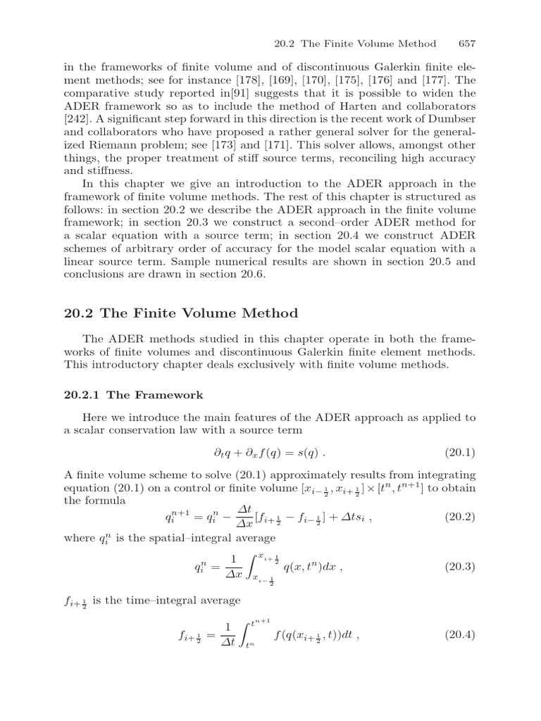Ader Scheme | PDF | Integral | Partial Differential Equation