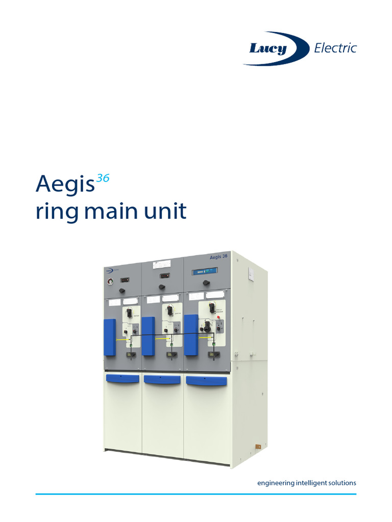 Aegis 36: Advanced Switchgear Solutions | PDF | Switch | Relay