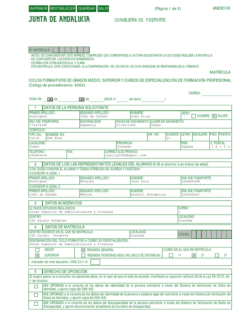 Anexo VII | PDF | Titulo academico | Licenciatura