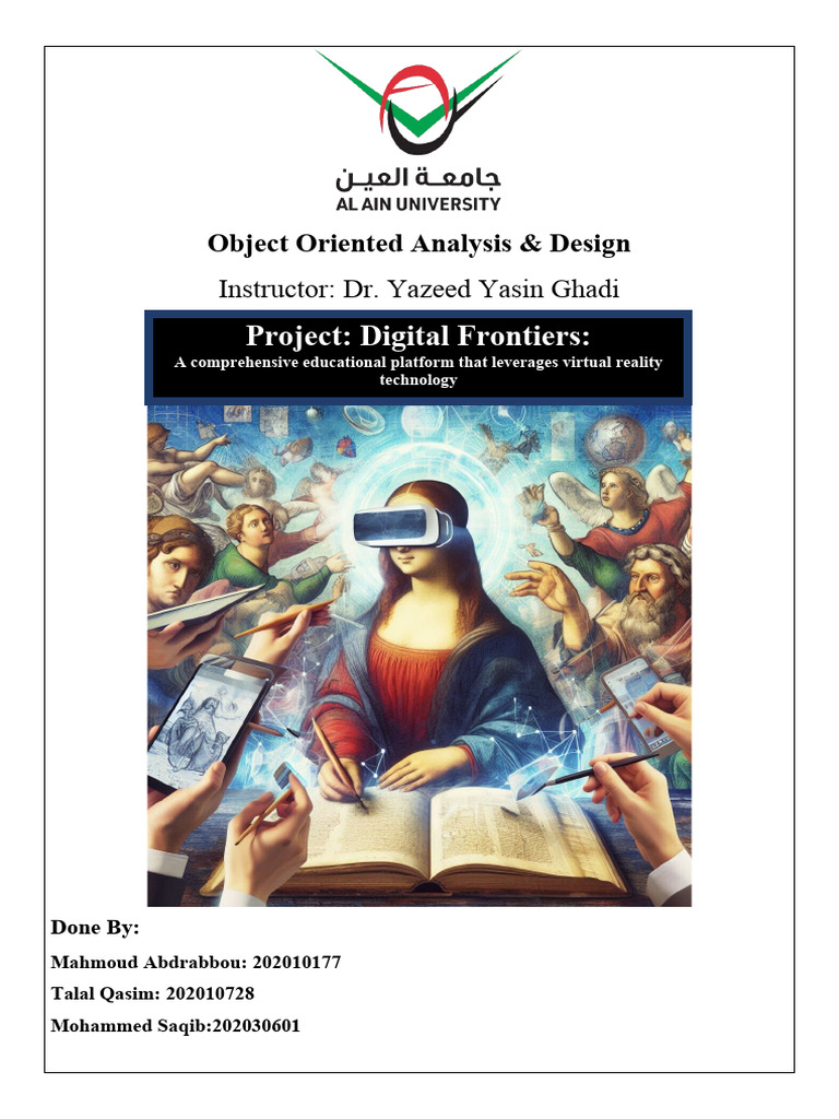 Project Digital Frontiers | PDF | Virtual Reality | Usability