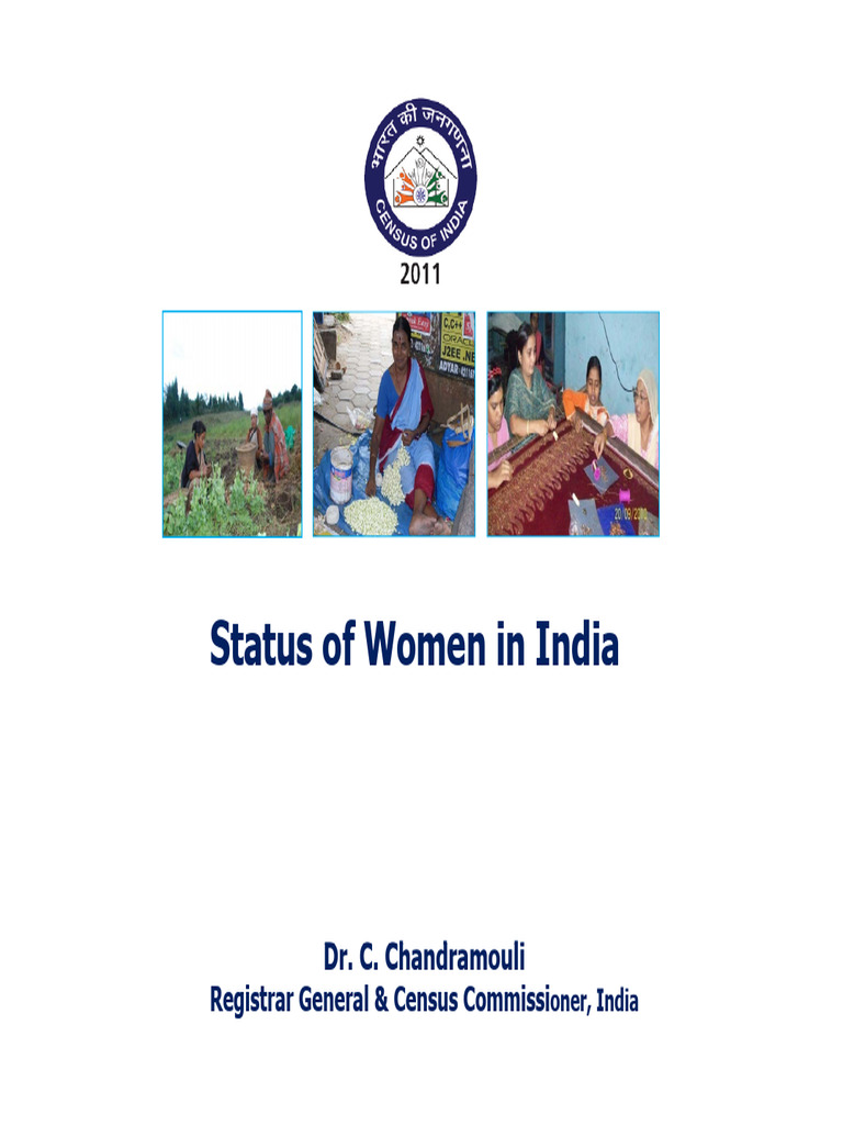 Women’s Status and Census Data in India | PDF | Demographics Of India ...