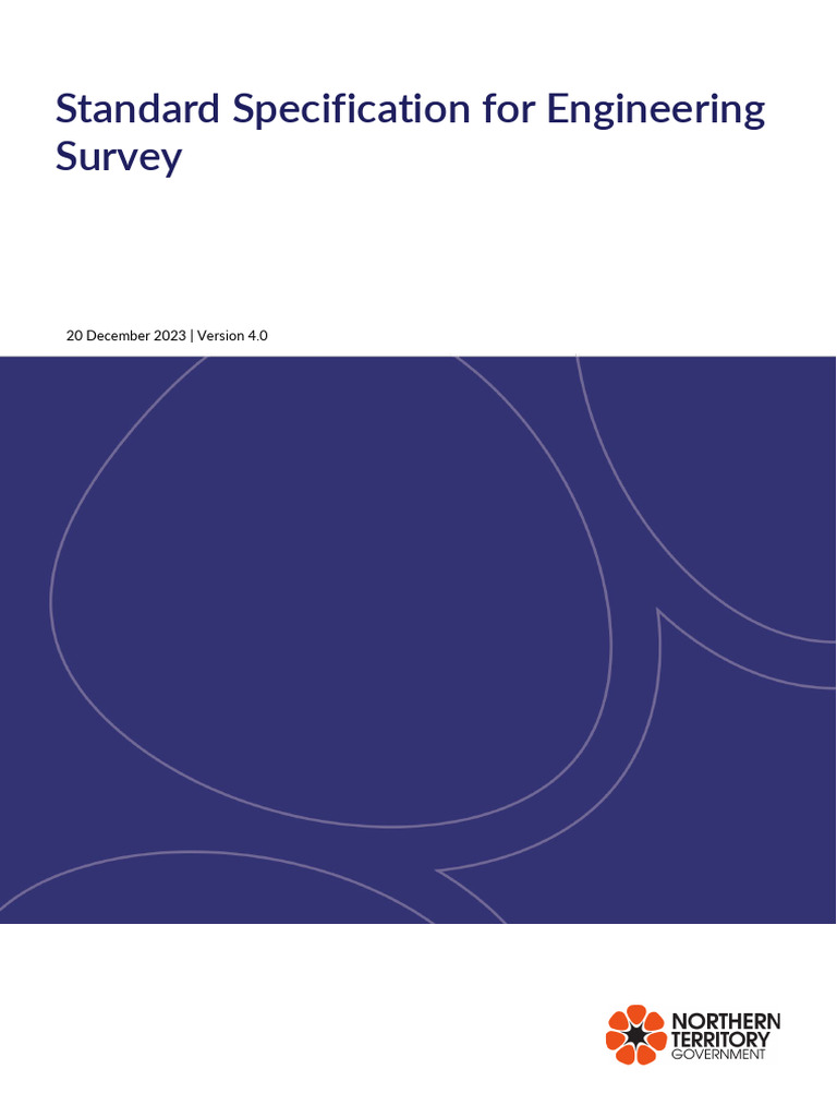 Engineering Survey Specifications | PDF | Surveying | Lidar