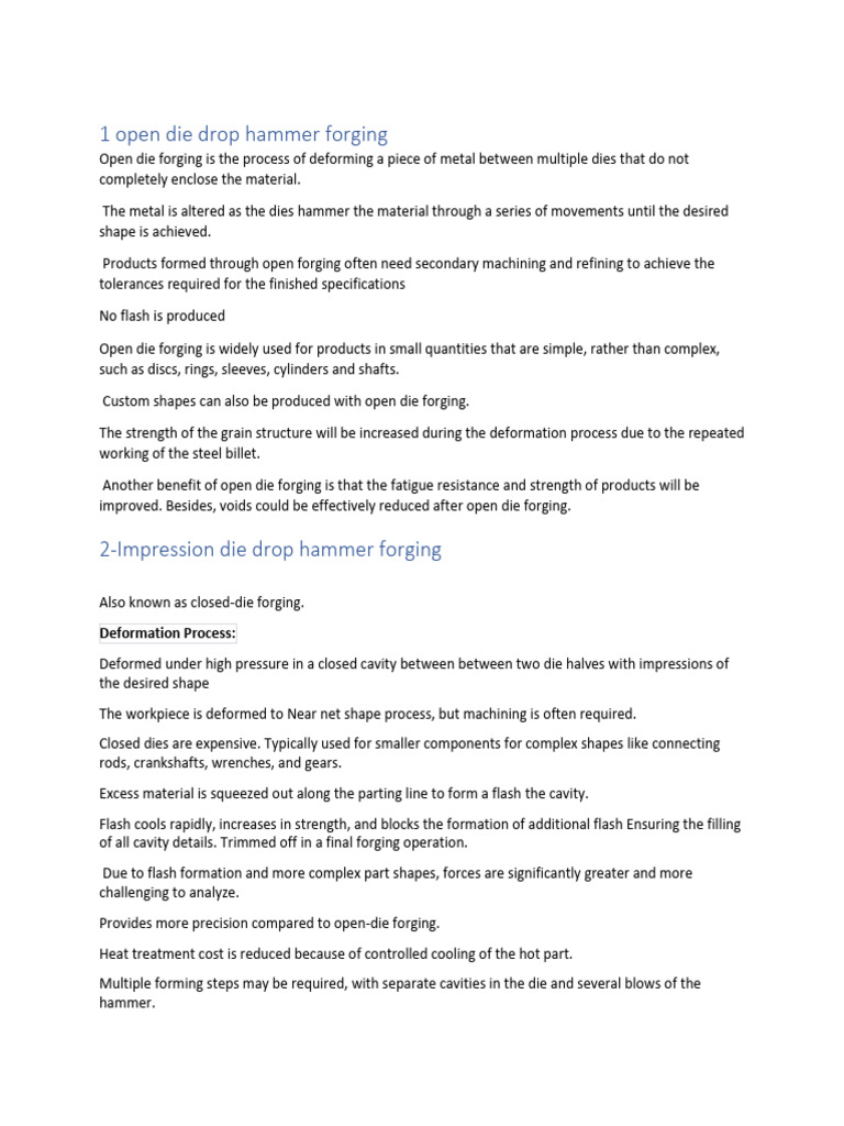 Forging | PDF | Forging | Extrusion