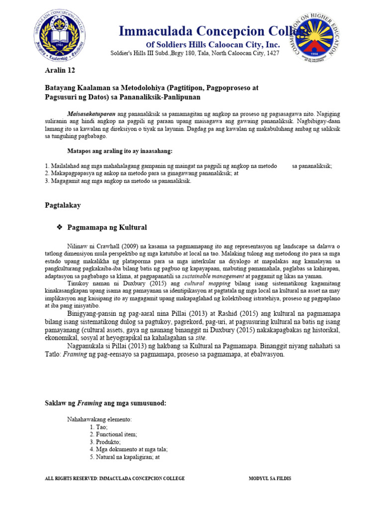 Module 12 Fil2 | PDF