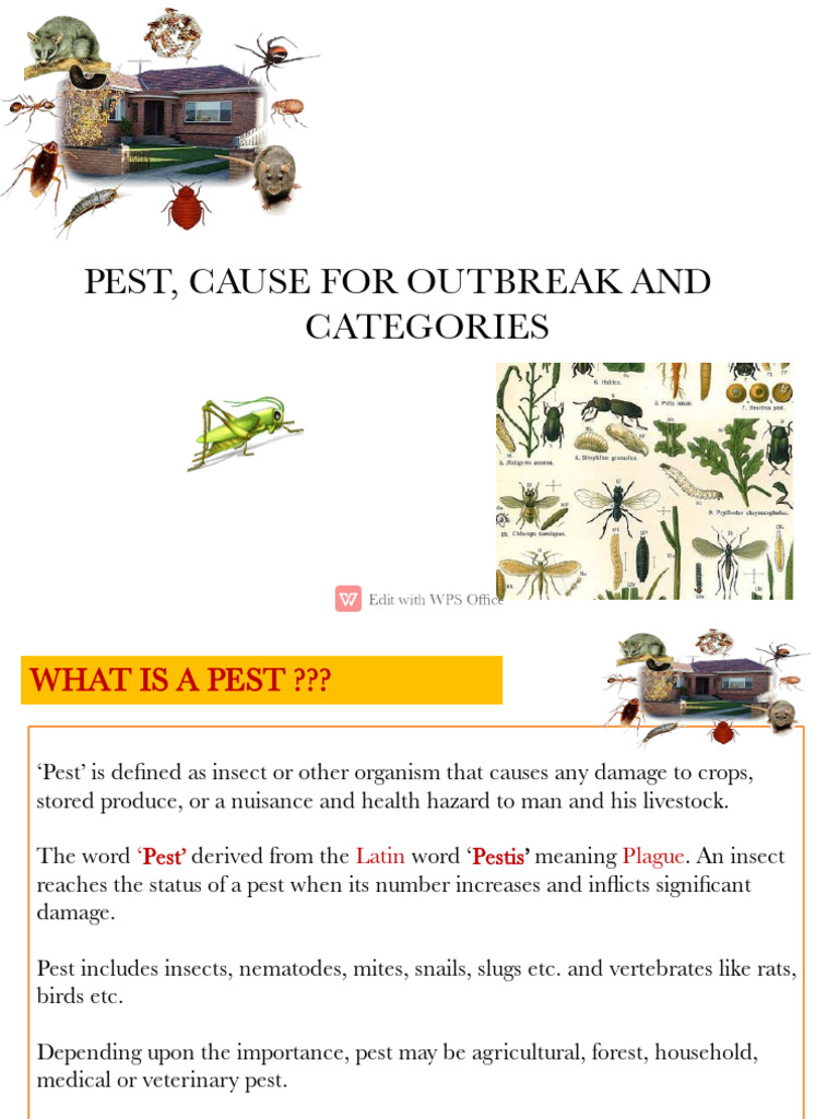 Categories of Pest, ETL, EIL | Download Free PDF | Pest (Organism ...
