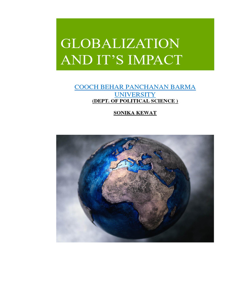 Globalization and Its Impact | PDF | Globalization | Outsourcing