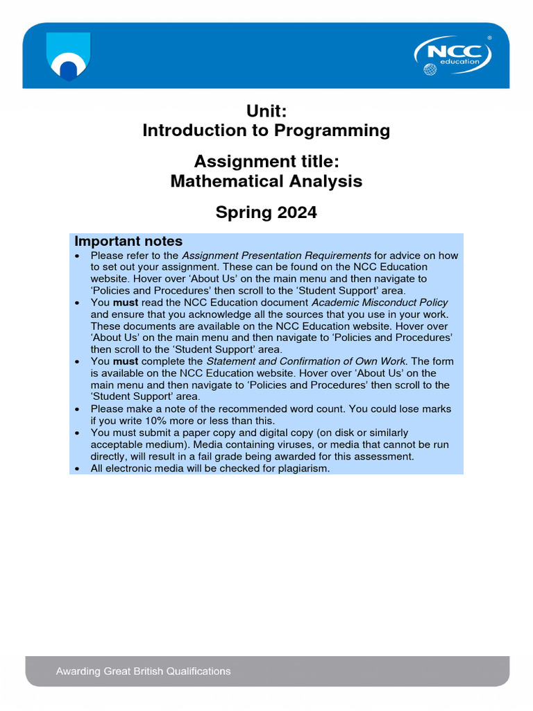 ITP Assignment Spring 2024 (5378) - 1 | PDF | Computer Programming | Spearman's Rank Correlation ...