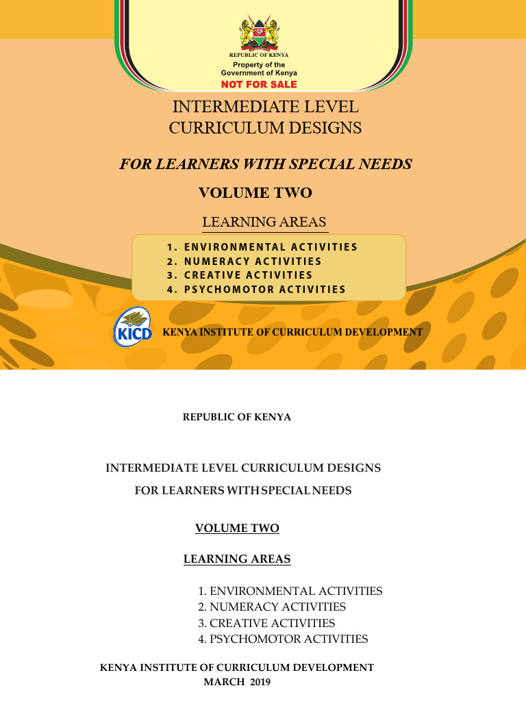 Design Intermediate Volume | PDF | Learning | Curriculum