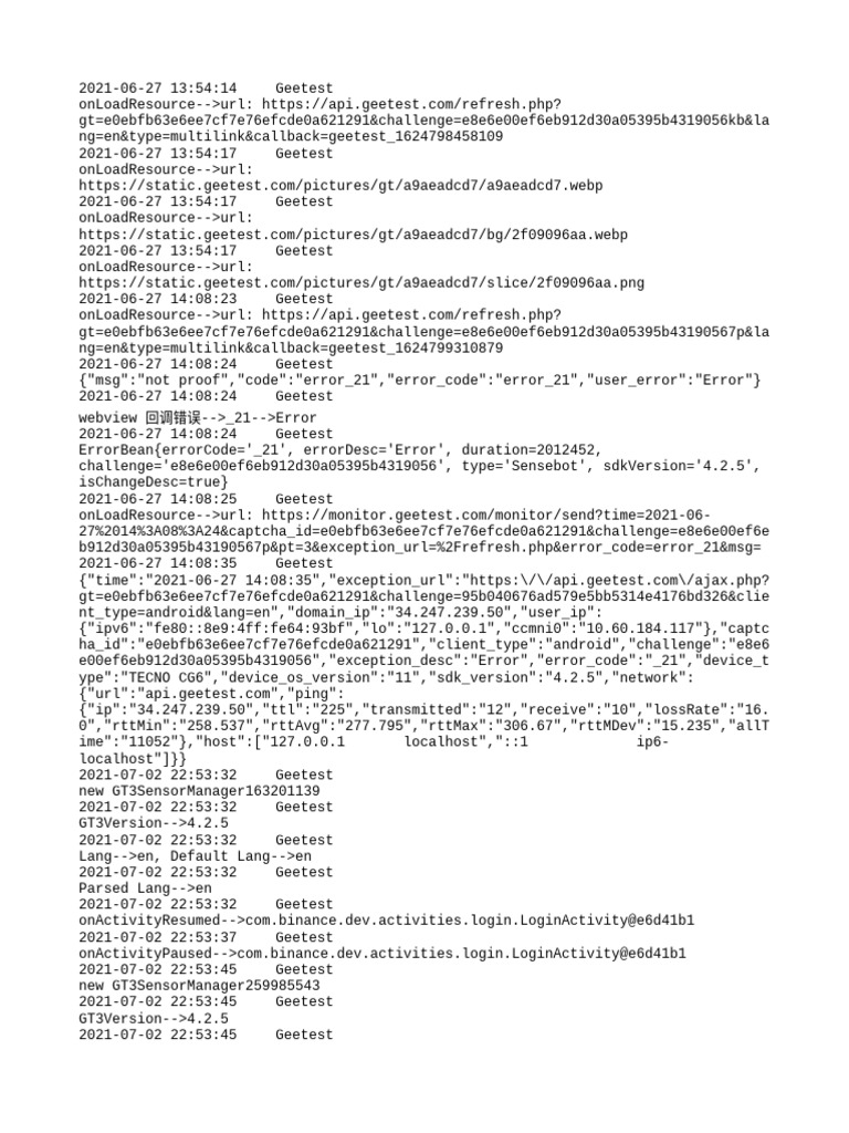 Sensebot Log | PDF | Software | Computer Networking