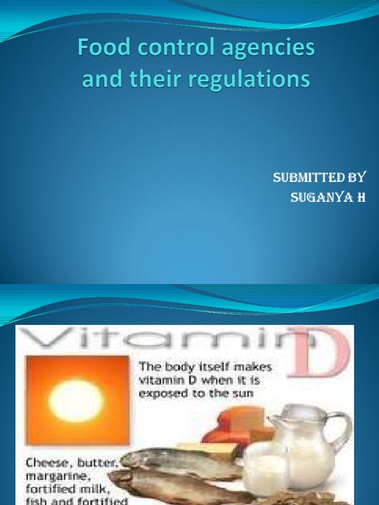 Food Control Agencies-15.08 | Food And Drug Administration | Food Safety