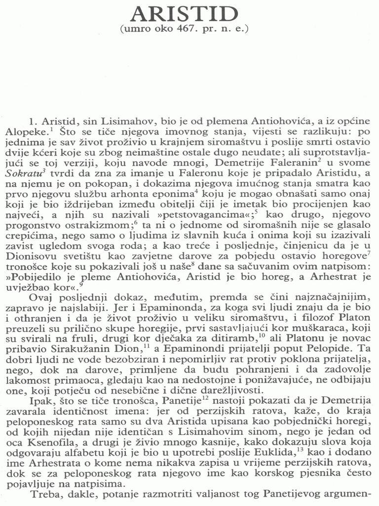 Aristid | PDF