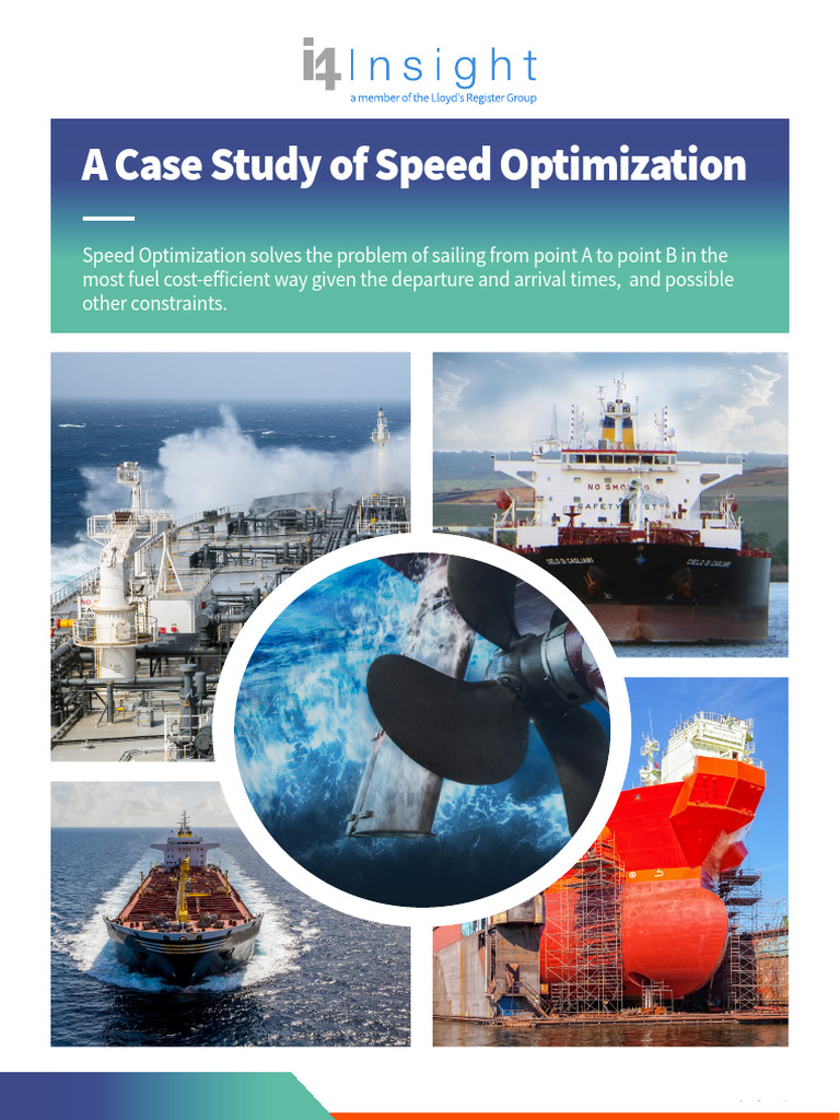 Maritime Speed Optimization Study | PDF | Mathematical Optimization ...