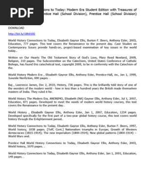 20 Prentice Hall World History Worksheets Worksheet From Home