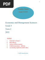 Ems Grade 9 Paper 2 Term 4 Controlled Test Question Paper | PDF