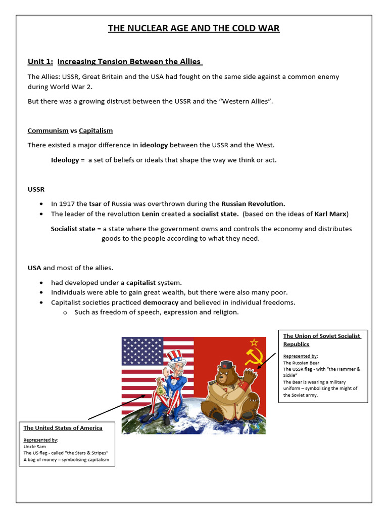 The Nuclear Age and The Cold War | PDF | International Relations ...