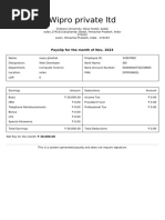 Computer Generated Payslip - No Signature Required | PDF