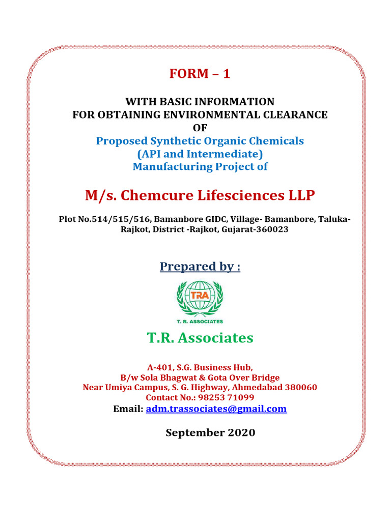 PFD File | PDF | Waste | Air Pollution