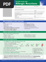 ASCIA Action Plan Anaphylaxis Anapen 2025 | PDF | Allergy | Medical ...