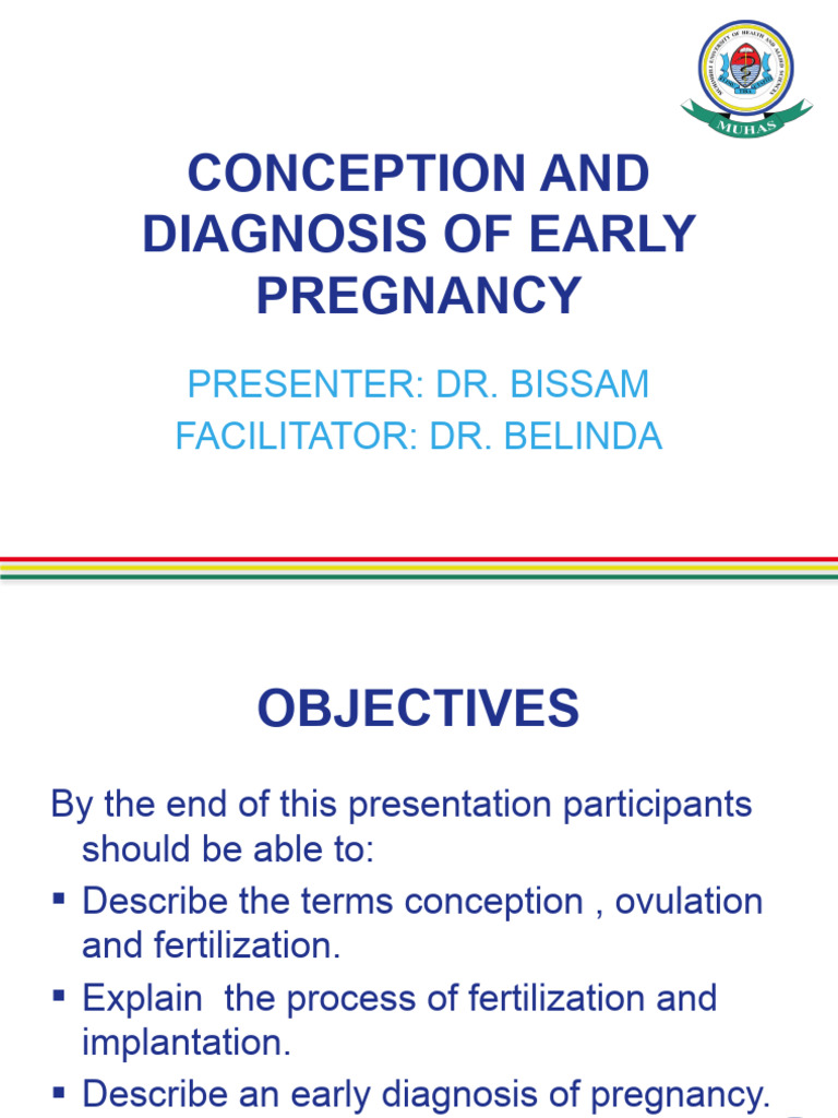 Conception and Diagnosis of Early Pregnancy | PDF | Fertilisation ...