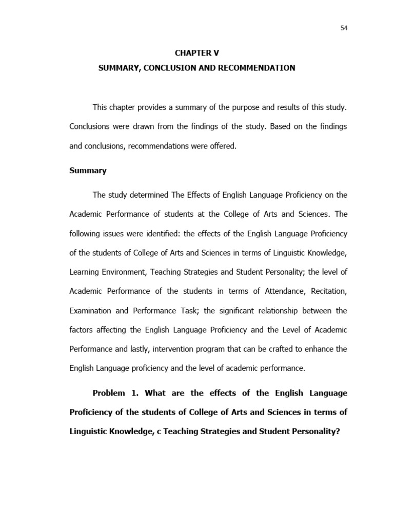 Chapter V | PDF | Fluency | Communication