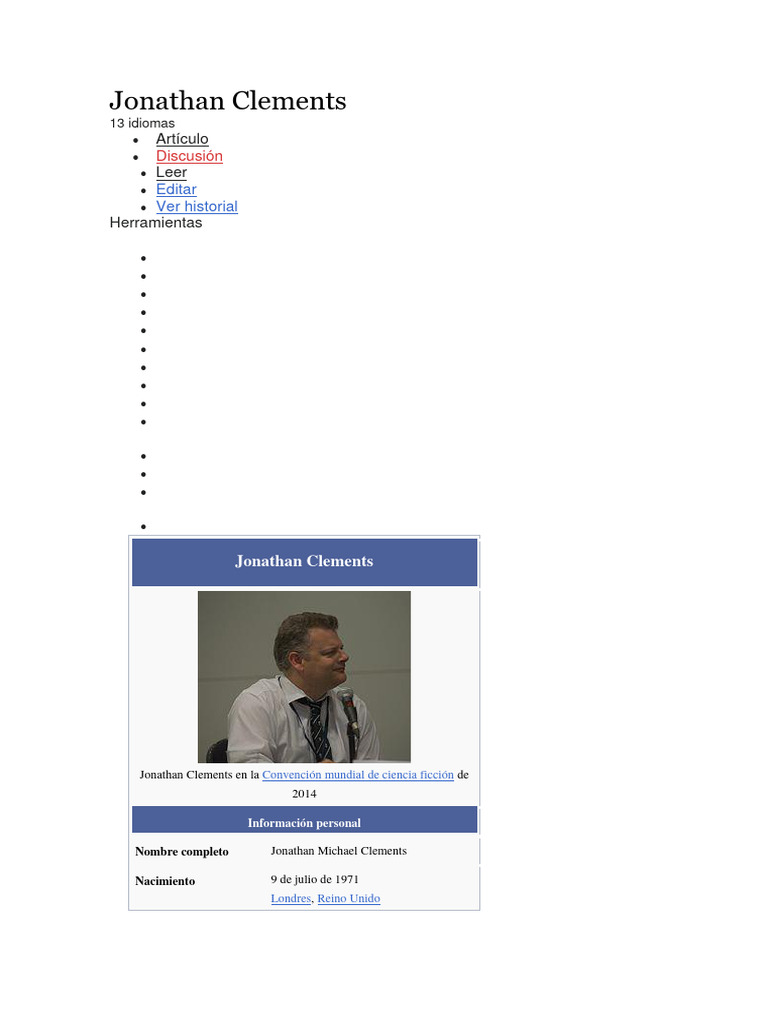 Jonathan Clements | PDF | Medios de comunicación en masa