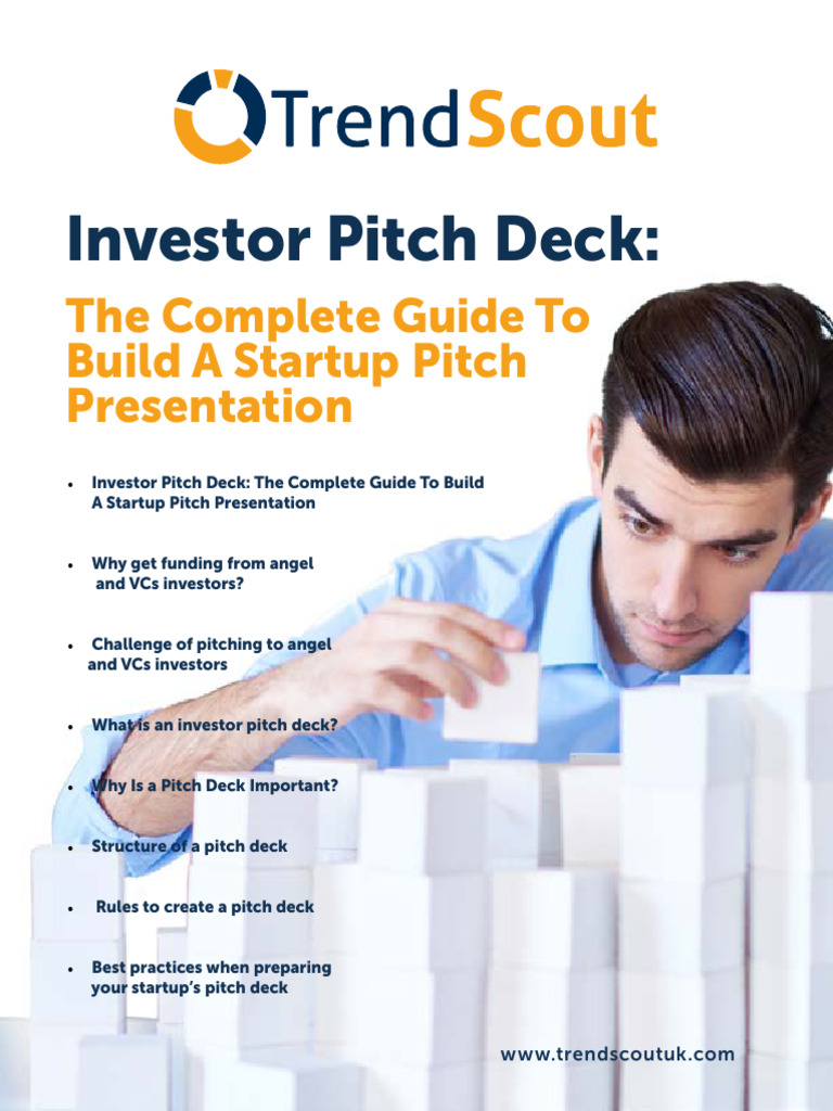 The Complete Guide To Build A Startup Pitch Presentation EBOOK 1 | PDF ...