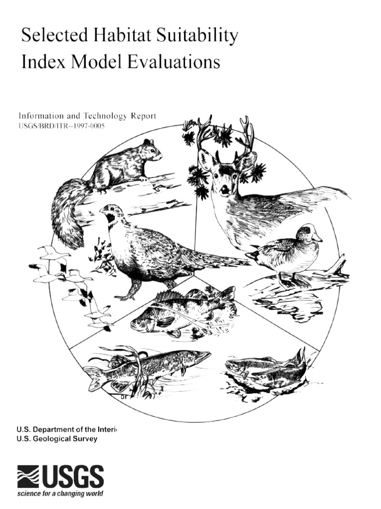 Sumario de Habitat Suitability Index USGS | PDF | Regression Analysis ...