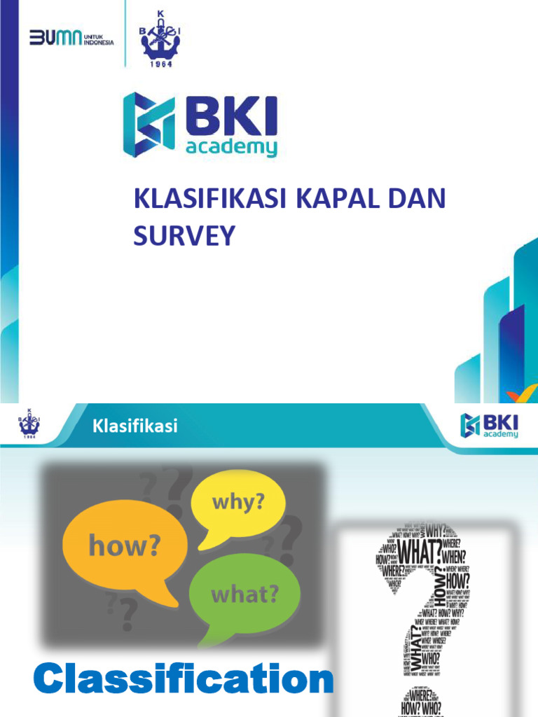 BKI Academy Survey - Classification | PDF