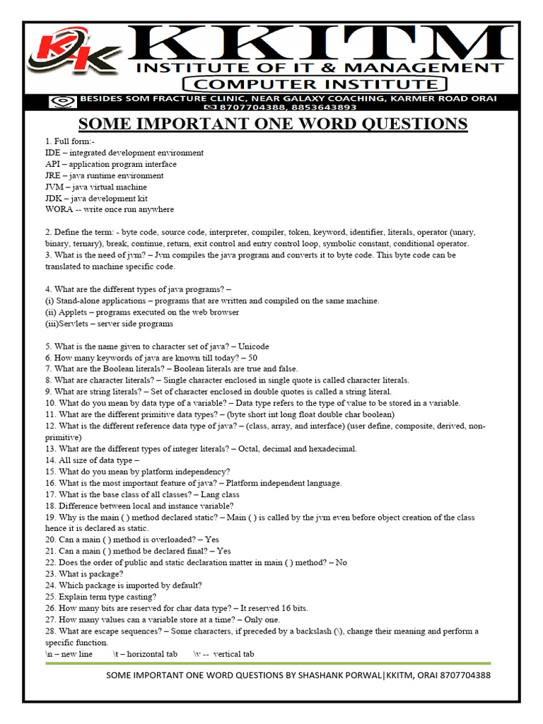 Java | PDF | Java (Programming Language) | Java Virtual Machine