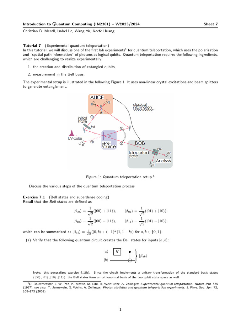 Sheet 07 | PDF | Quantum Mechanics | Theoretical Physics