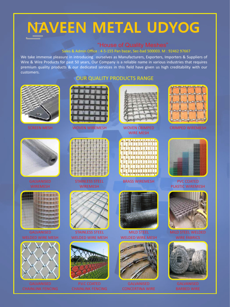 expanded-metal-wire-mesh | PDF | Wire | Sheet Metal