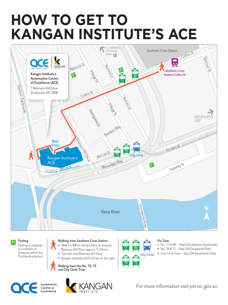 Docklands Directional Map 2023 | Download Free PDF | Railway | Transport